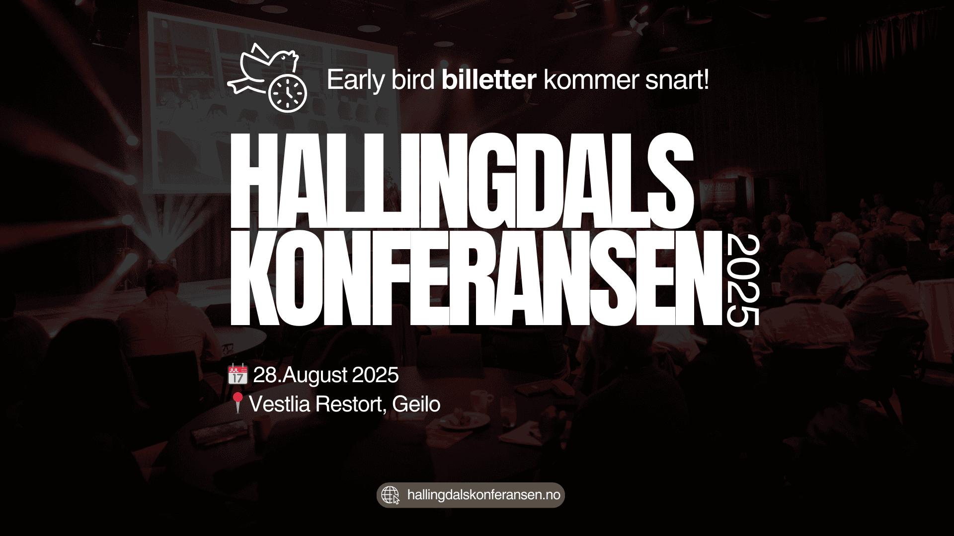 Hallingdalskonferansen 2025 - Hold av datoen! - Hallingdalskonferansen